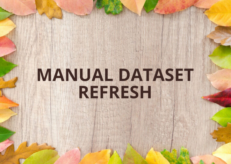 How To Refresh Dataset Using Button In Report View Of PowerBI 