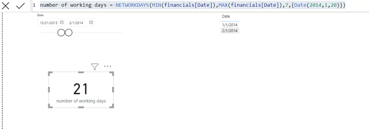 How To Calculate Workdays Between Two Dates In Power BI networkdays 